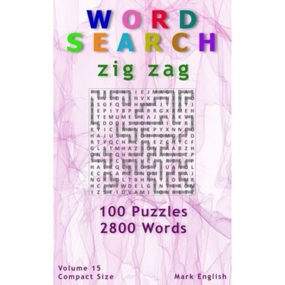 Mark English | Other | Word Search Zig Zag 0 Puzzles 2800 Words Volume ...